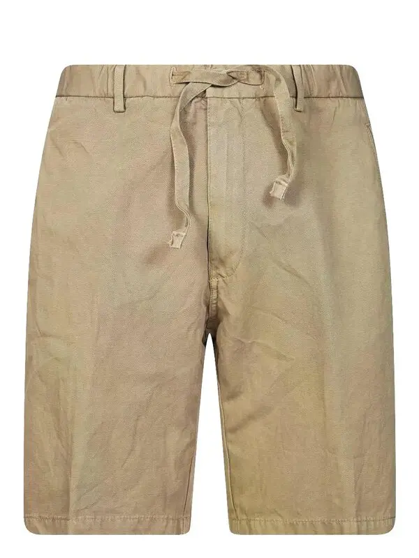 BRIGLIA 1949 Drawstring-waistband Shorts - Neutrals