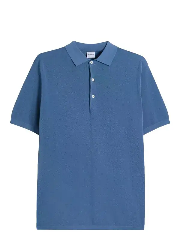 Aspesi Cotton Polo Shirt - Blue