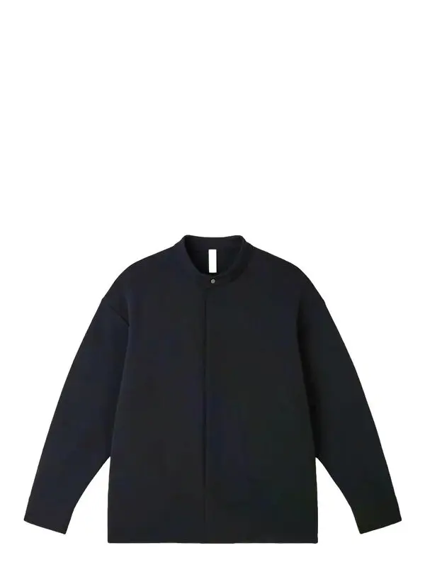 CFCL Soft Milan Stand-collar Long-sleeve Shirt - Blue