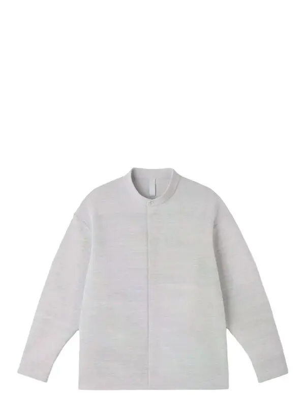 CFCL Soft Milan Stand-collar Long-sleeve Shirt - Grey