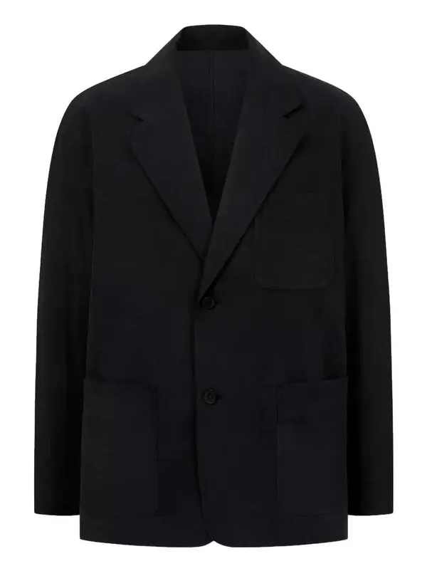 STUDIO TOMBOY Patch-pocket Jacket - Black
