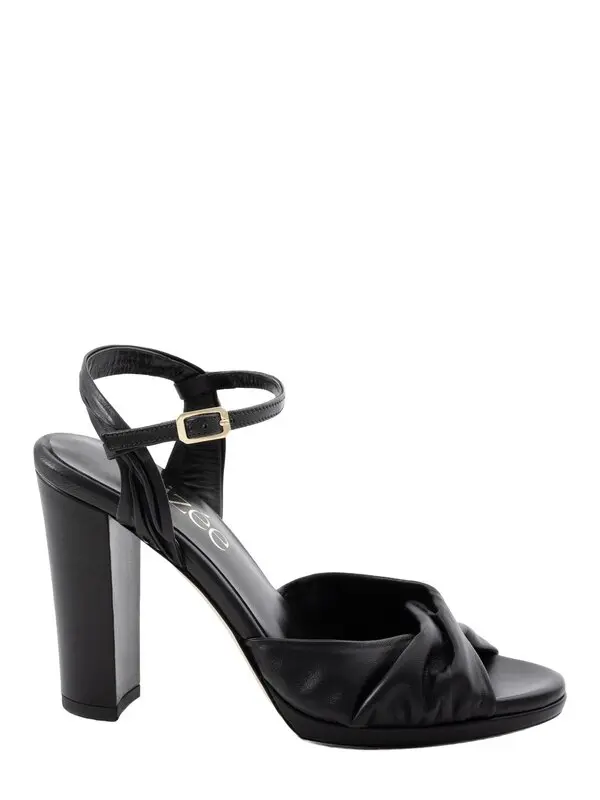 ELIZEE Simone Platform Sandal - Black