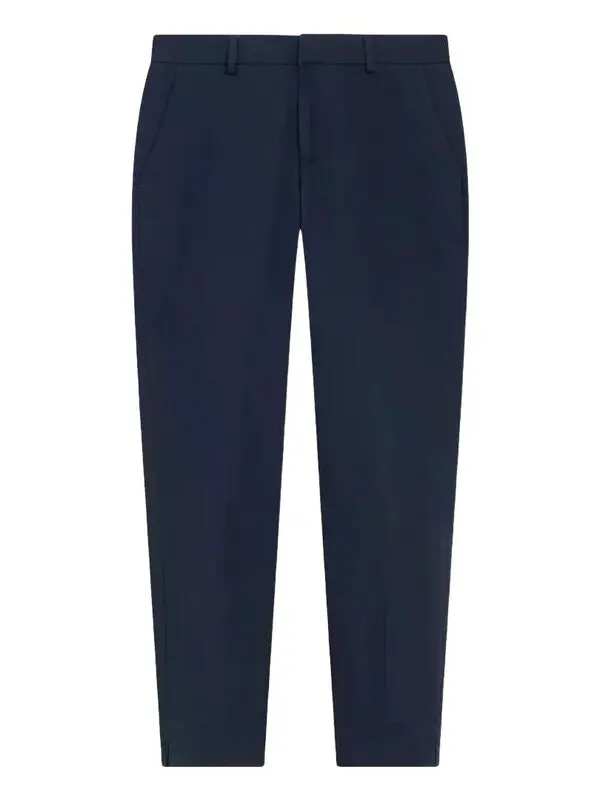 PT TORINO Slit-hem Trousers - Blue