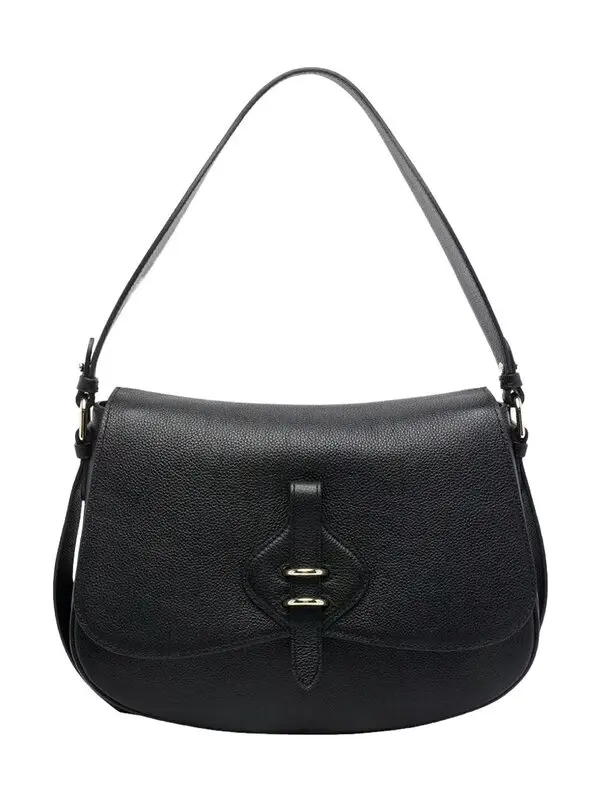 COCCINELLE Mavery Leather Shoulder Bag - Black