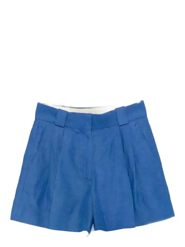 BLAZÉ MILANO Pleated Shorts - Blue