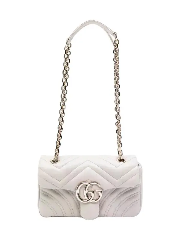 Gucci Gg Marmont Shoulder Bag - Neutrals