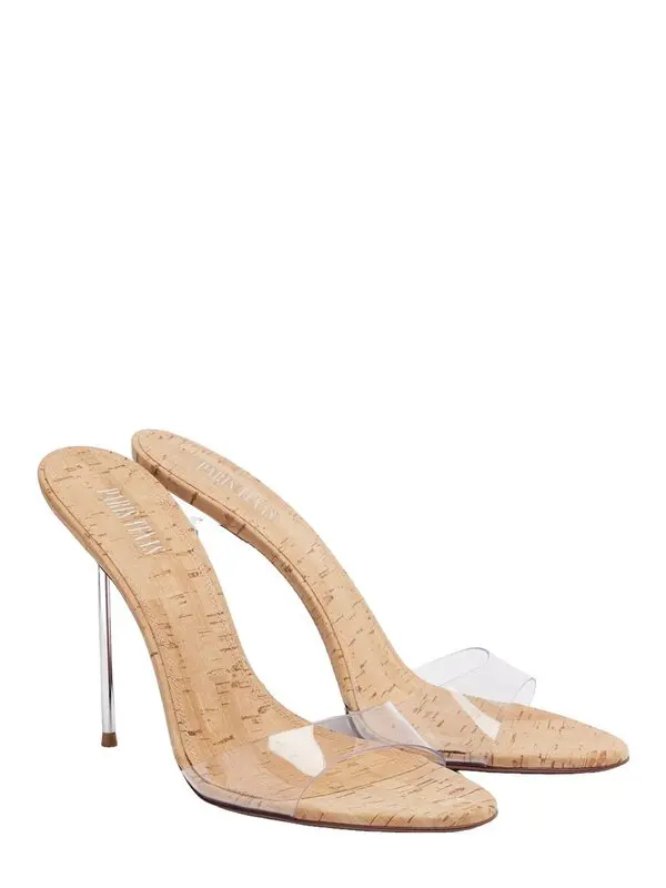 Paris Texas Lidia Mules - Beige
