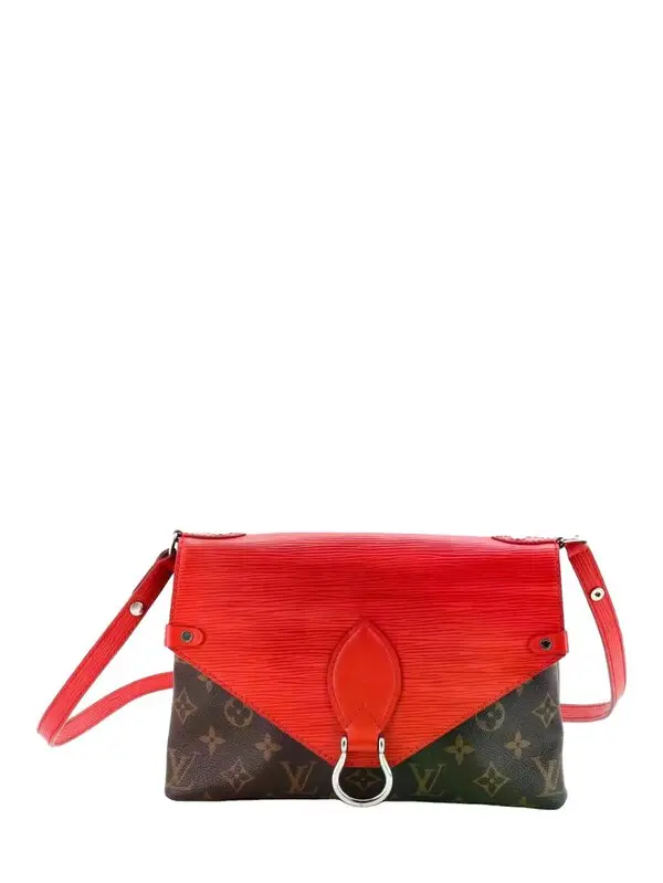 LOUIS VUITTON Saint Michel Handbag - Red