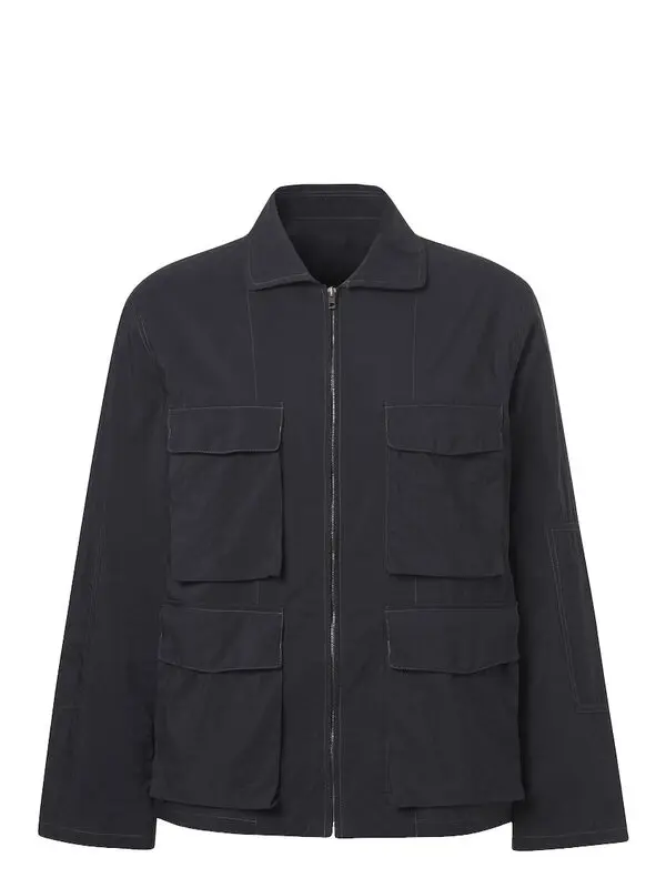 LEMAIRE Cotton-blend Canvas Field Jacket - Black