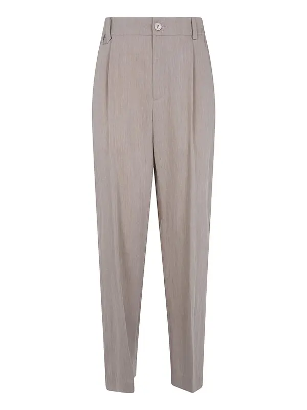 Jacquemus Le Pantalon Croisiere Trousers - Beige