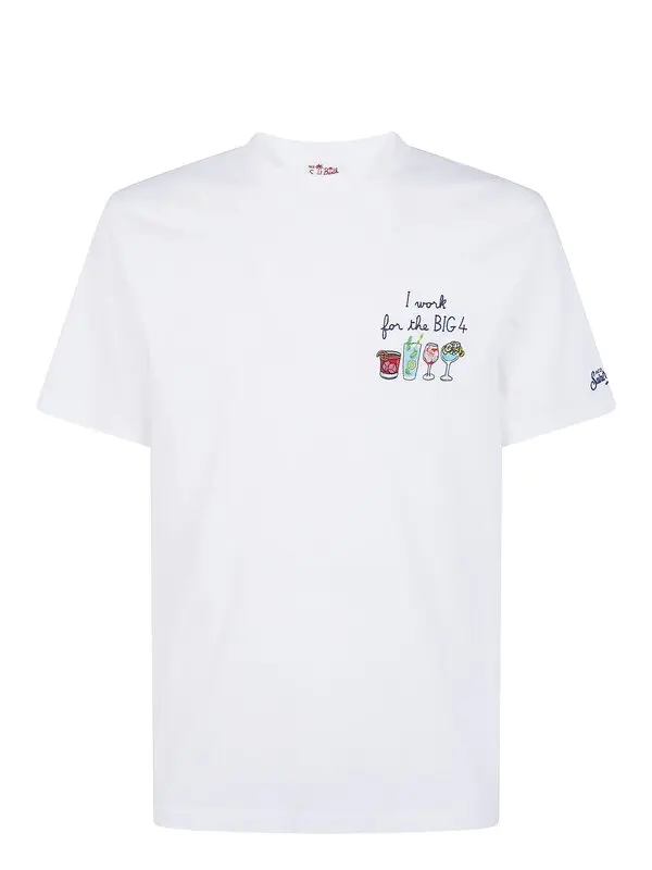 MC2 SAINT BARTH Portland Big Four T-shirt - White