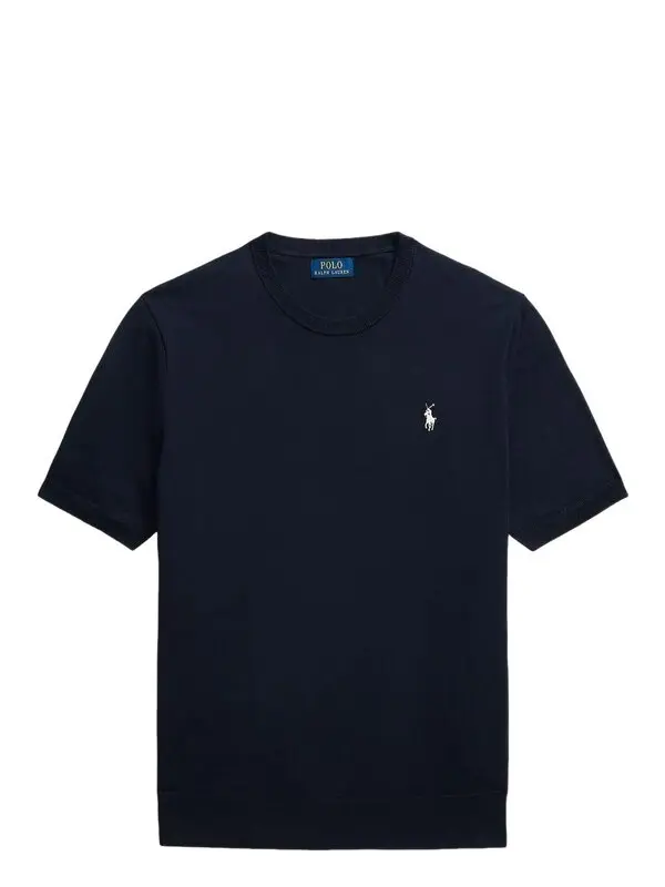 Polo Ralph Lauren Knit Short Sleeve Sweater - Blue