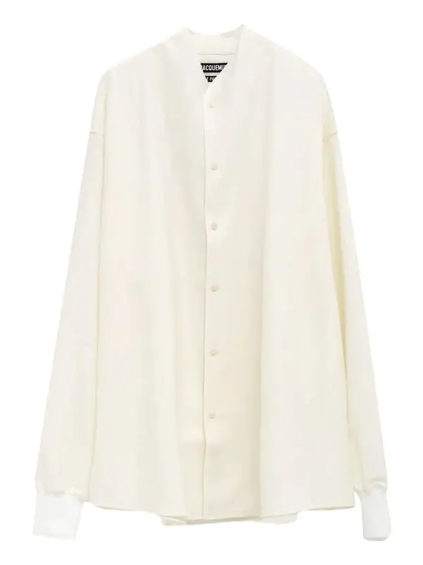 Jacquemus La Chemise Vendange Shirt - White