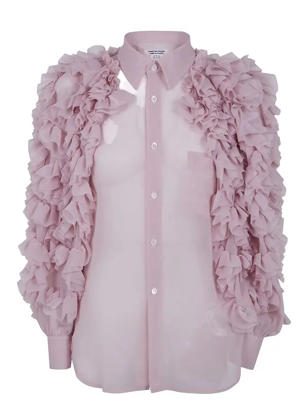 Comme Des Garçons Volume Jacket - Pink