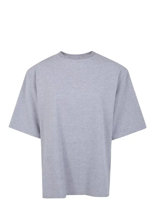 THE FRANKIE SHOP Padded Cotton T-shirt - Gray