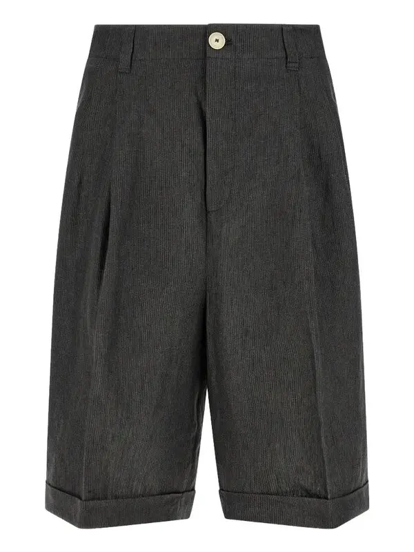 Jacquemus Le Short Pastro Bermuda Trousers - Gray