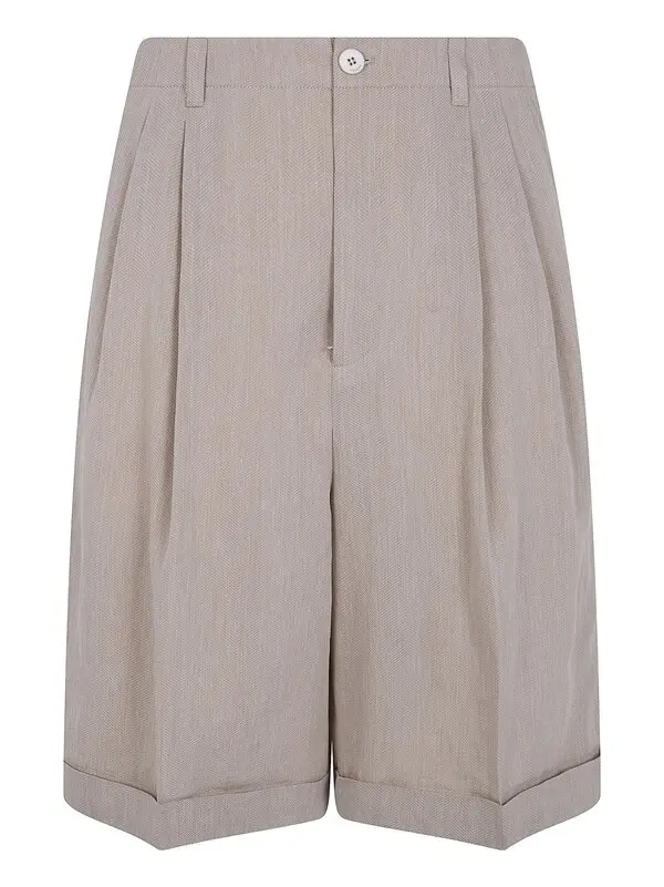 Jacquemus Le Short Pastro Bermuda Trousers - Beige