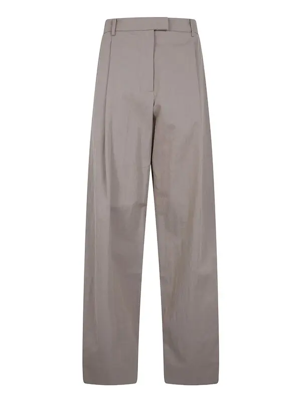 Magda Butrym Wide Leg Trousers - Beige