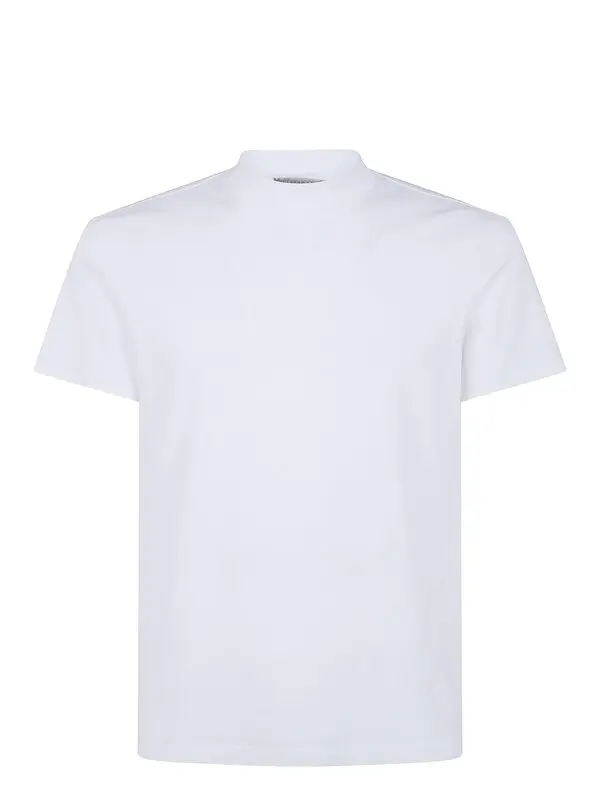 GIRELLI BRUNI Lupetto" Short Sleeves Turtleneck - White