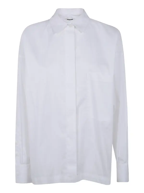 DARKPARK Paola Wrapped Shirt - White