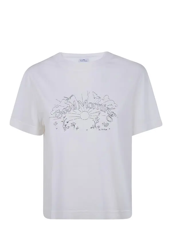 Paul Smith Printed T-shirt - White