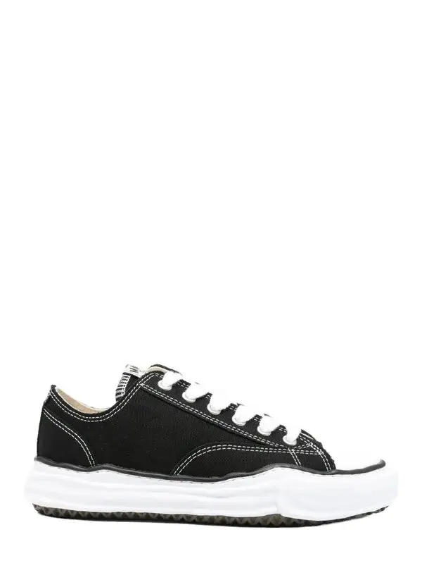 Mihara Yasuhiro Peterson Original Sole Low Top Sneakers - Black