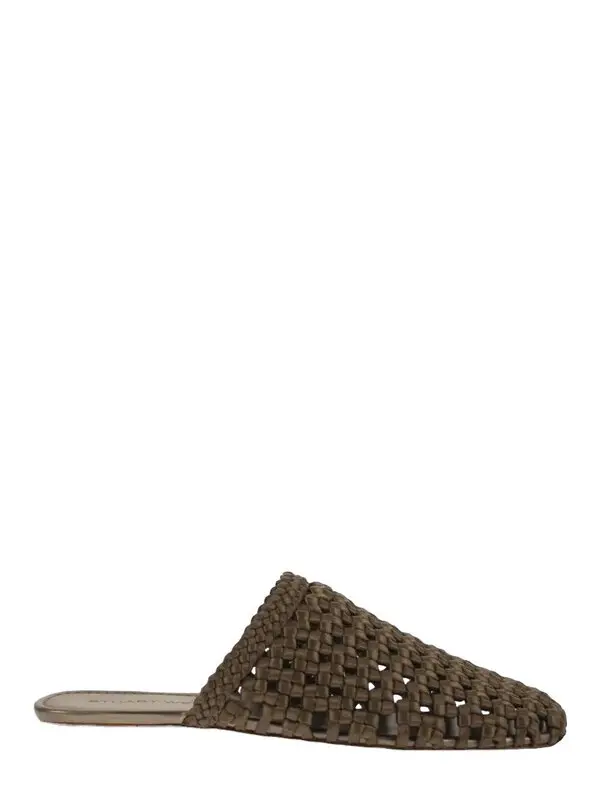 STUART WEITZMAN Marina Flat Mule - Green