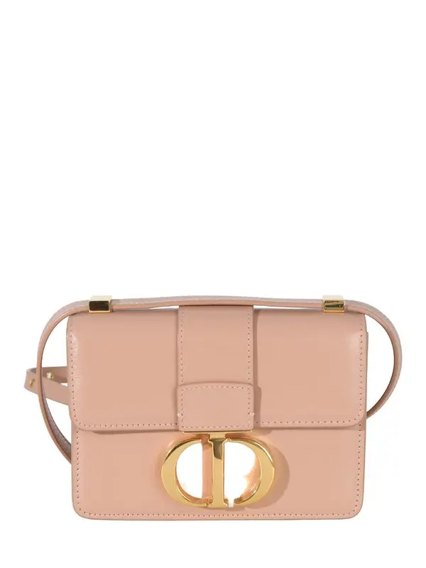 Dior Light Smooth Calfskin Micro 30 Montaigne Flap Bag - Pink