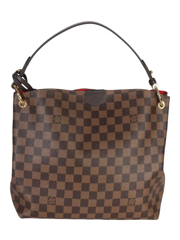 LOUIS VUITTON Damier Ebene Canvas Graceful Pm - Brown