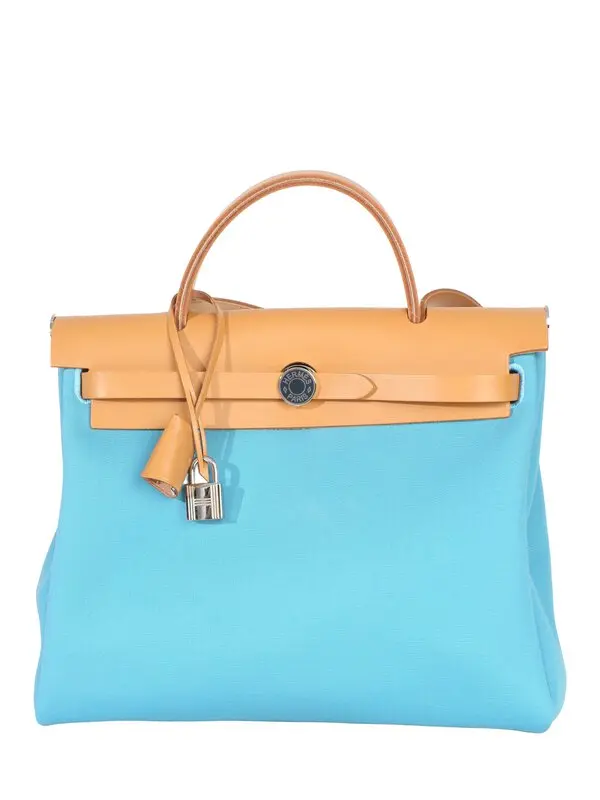 Hermès Herbag Zip 31 Pm - Blue