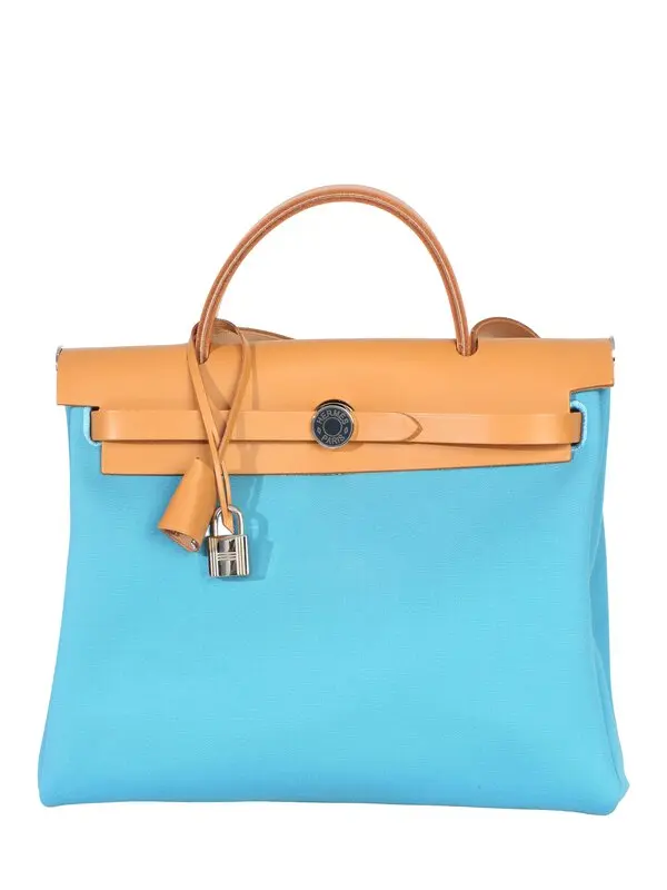 Hermès Herbag Zip 31 Pm - Blue