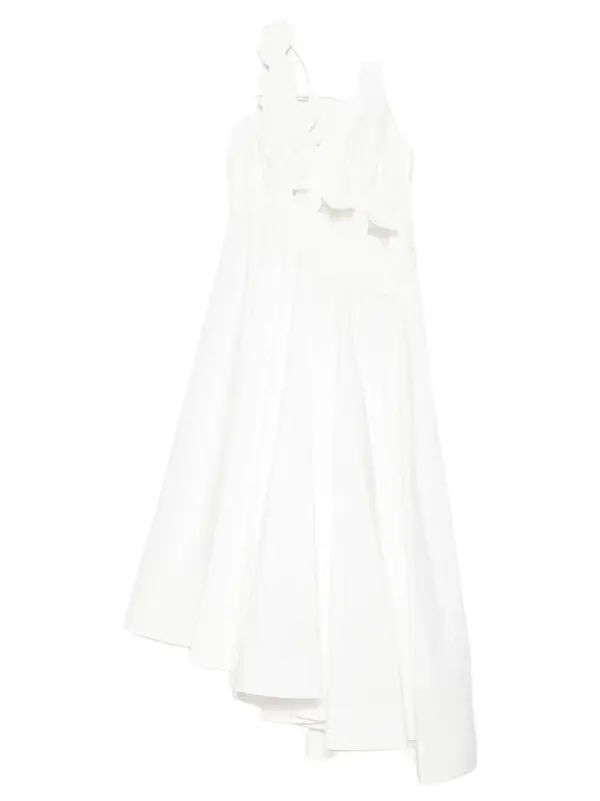 Zimmermann Luna Cotton Midi Dress - White