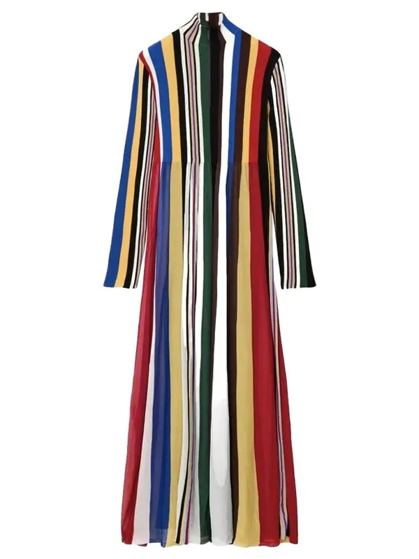 Loewe Striped Long Dress - Multi