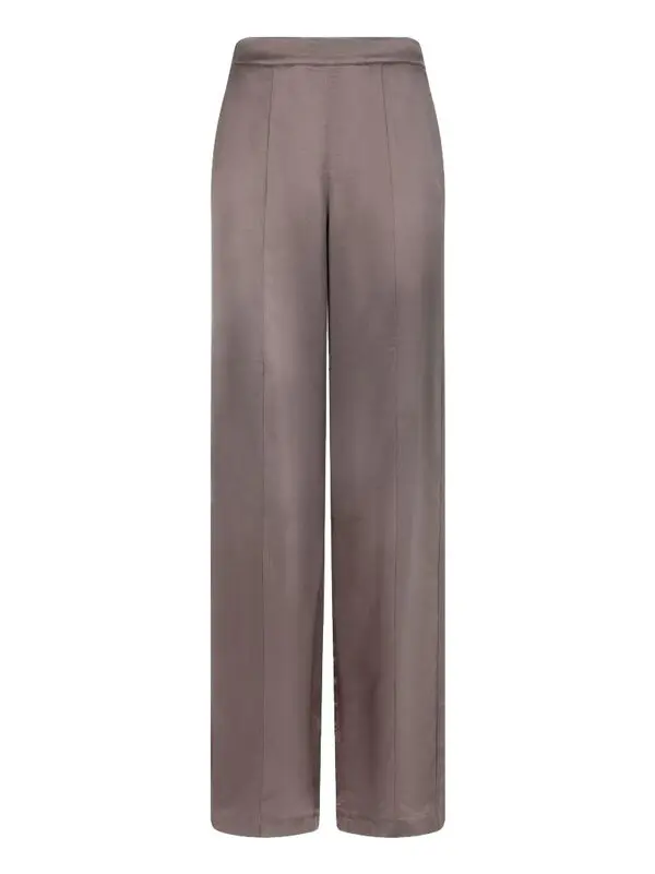 Emporio Armani Fluid Trousers - Brown