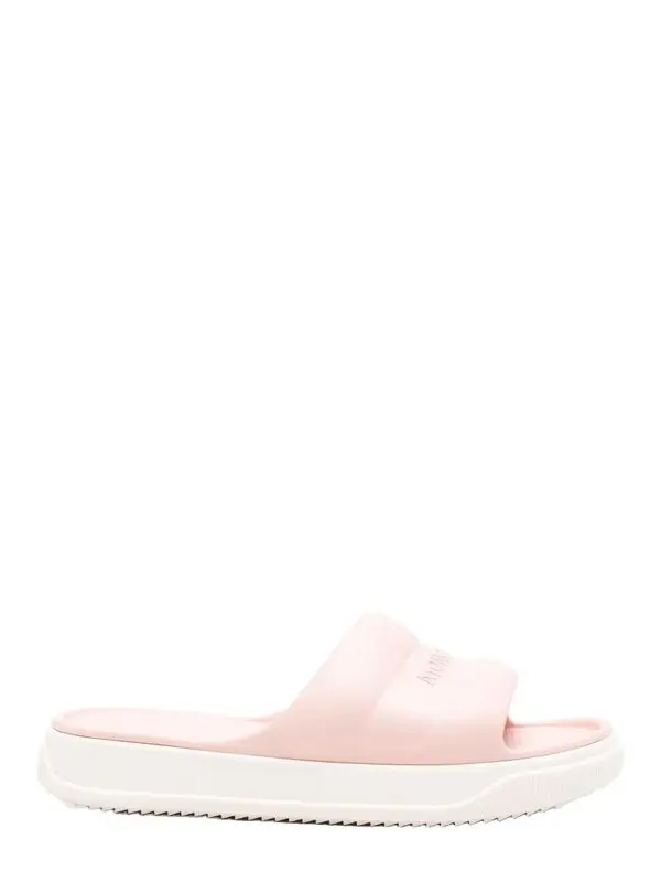 Moncler Altive Pool Slides - Pink
