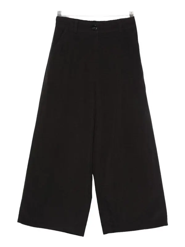 Soh Linen Blend Trousers - Black