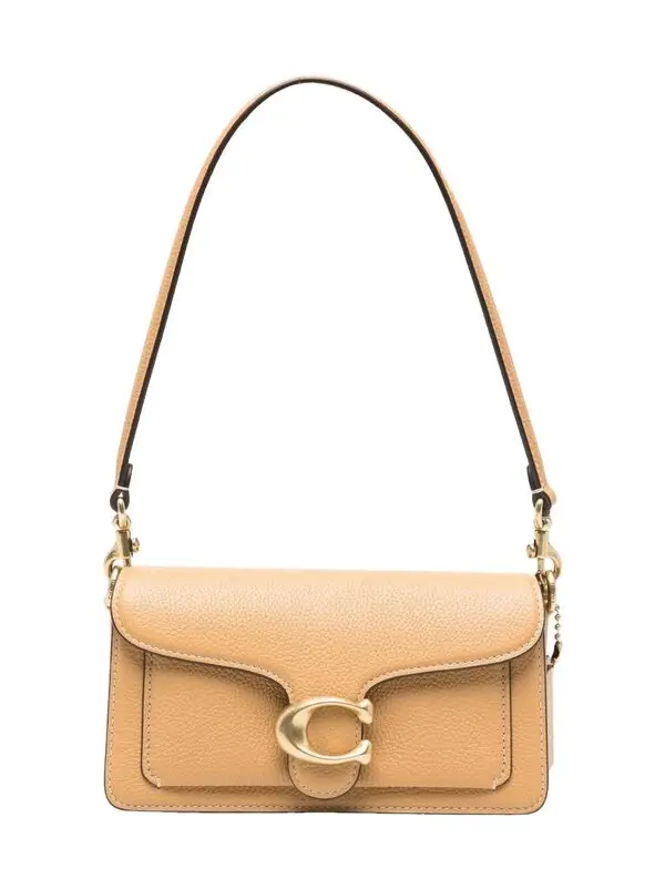 COACH Leather Tabby 20 Shoulder Bag - Beige