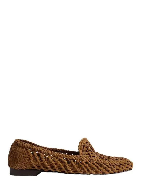 Le Monde Beryl Soft Knotted Loafers - Natural