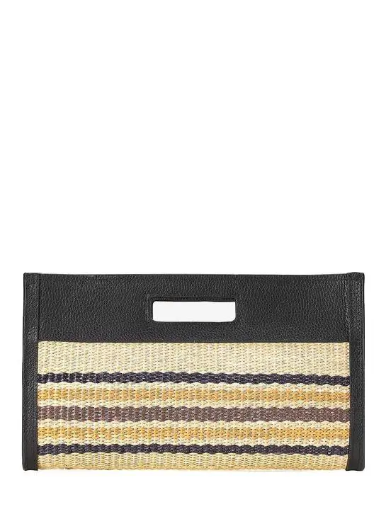 Gigi New York Remy Clutch - Stripe