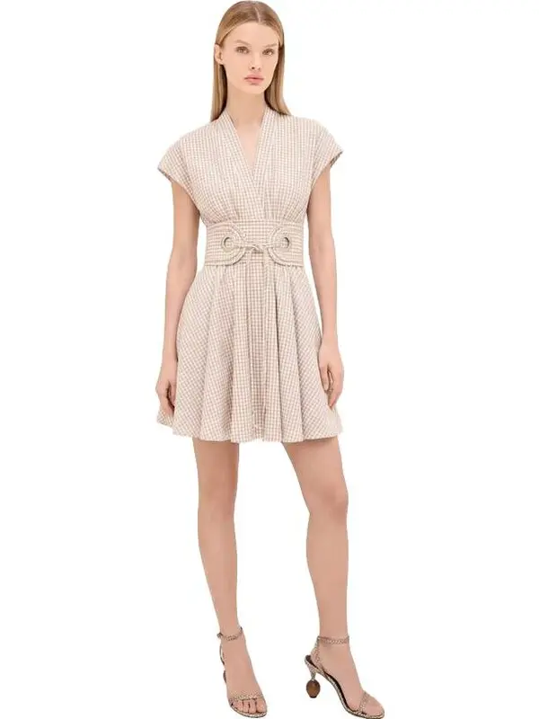 Alexis Alizee Mini Dress - White