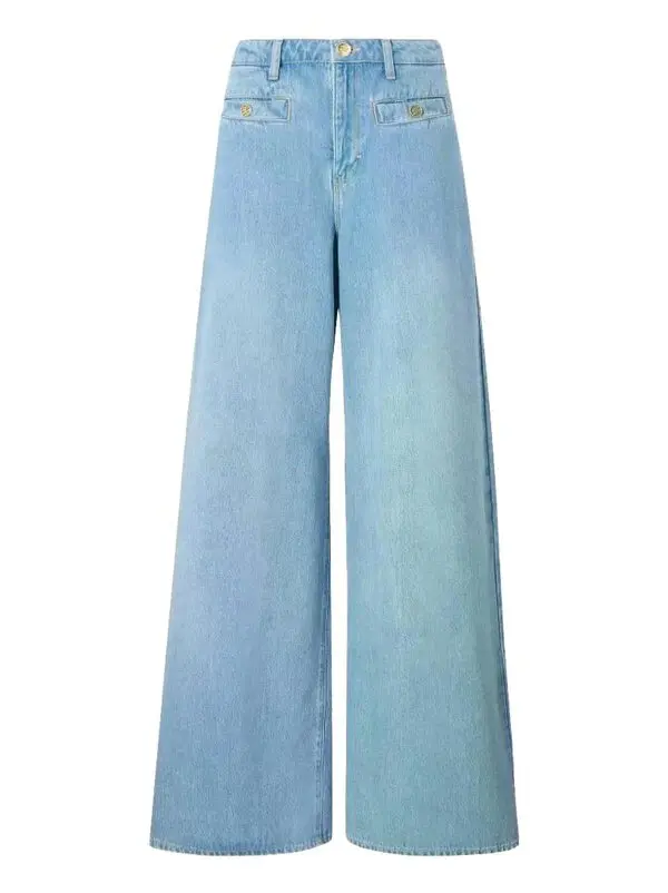 Karl Lagerfeld Wide-leg Jeans - Blue