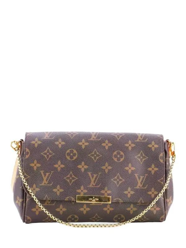 LOUIS VUITTON Favorite Handbag Monogram Canvas Mm - Brown