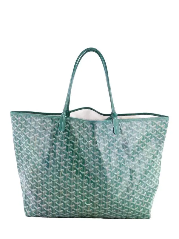 Goyard Saint Louis Coated Canvas Gm Tote Bag - Green