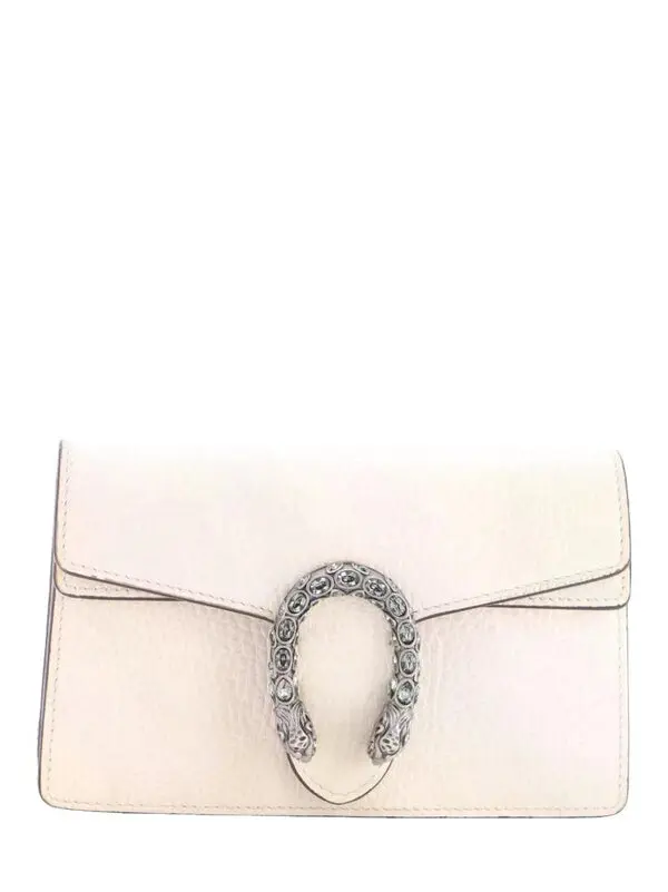 Gucci Dionysus Super Mini Clutch Bag - Neutrals