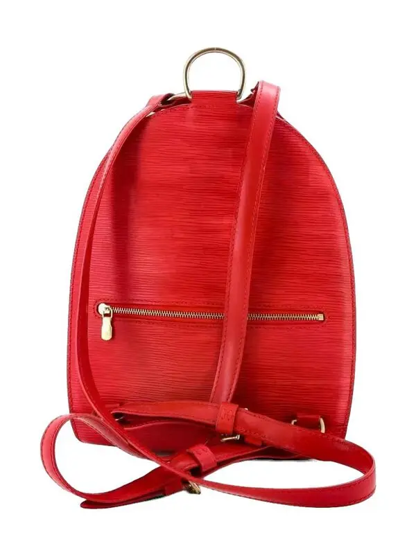 LOUIS VUITTON Mabillon Epi Leather Backpack - Red