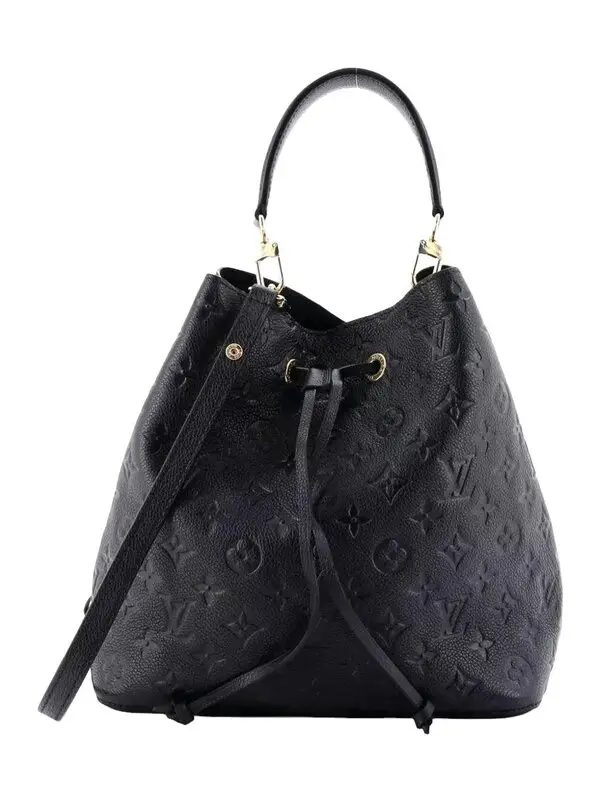 LOUIS VUITTON Néonéo Handbag Monogram Empreinte Leather Mm - Black