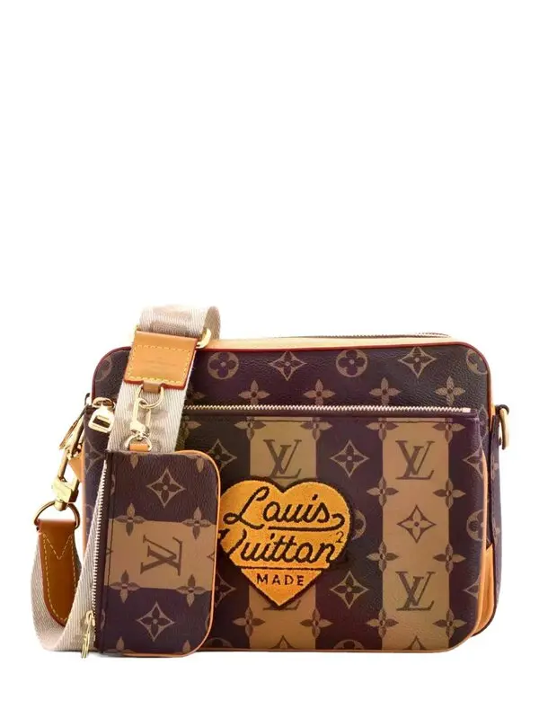 LOUIS VUITTON Nigo Trio Messenger Bag Limited Edition Monogram - Brown