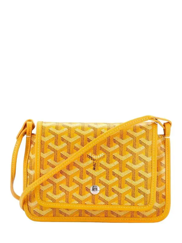 Goyard Plumet Coated Canvas Crossbody Bag - Yellow