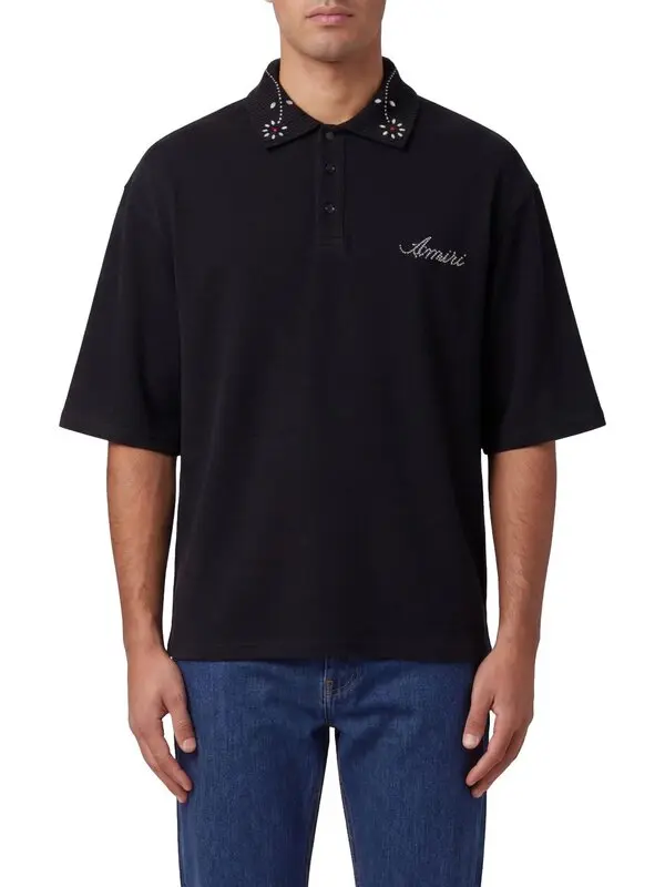 Amiri Polo Shirt - Black