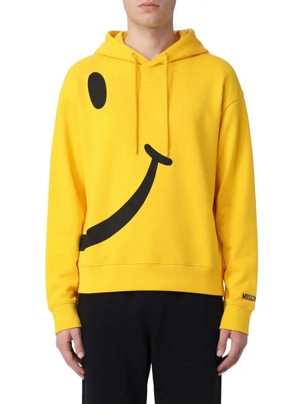 Moschino Printed Sweatshirt - Yellow